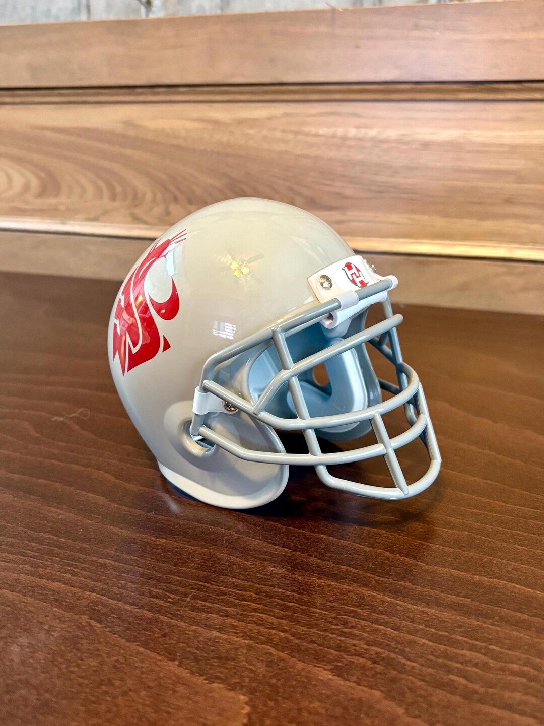 WSU Miniature Replica Football Helmet - Etsy