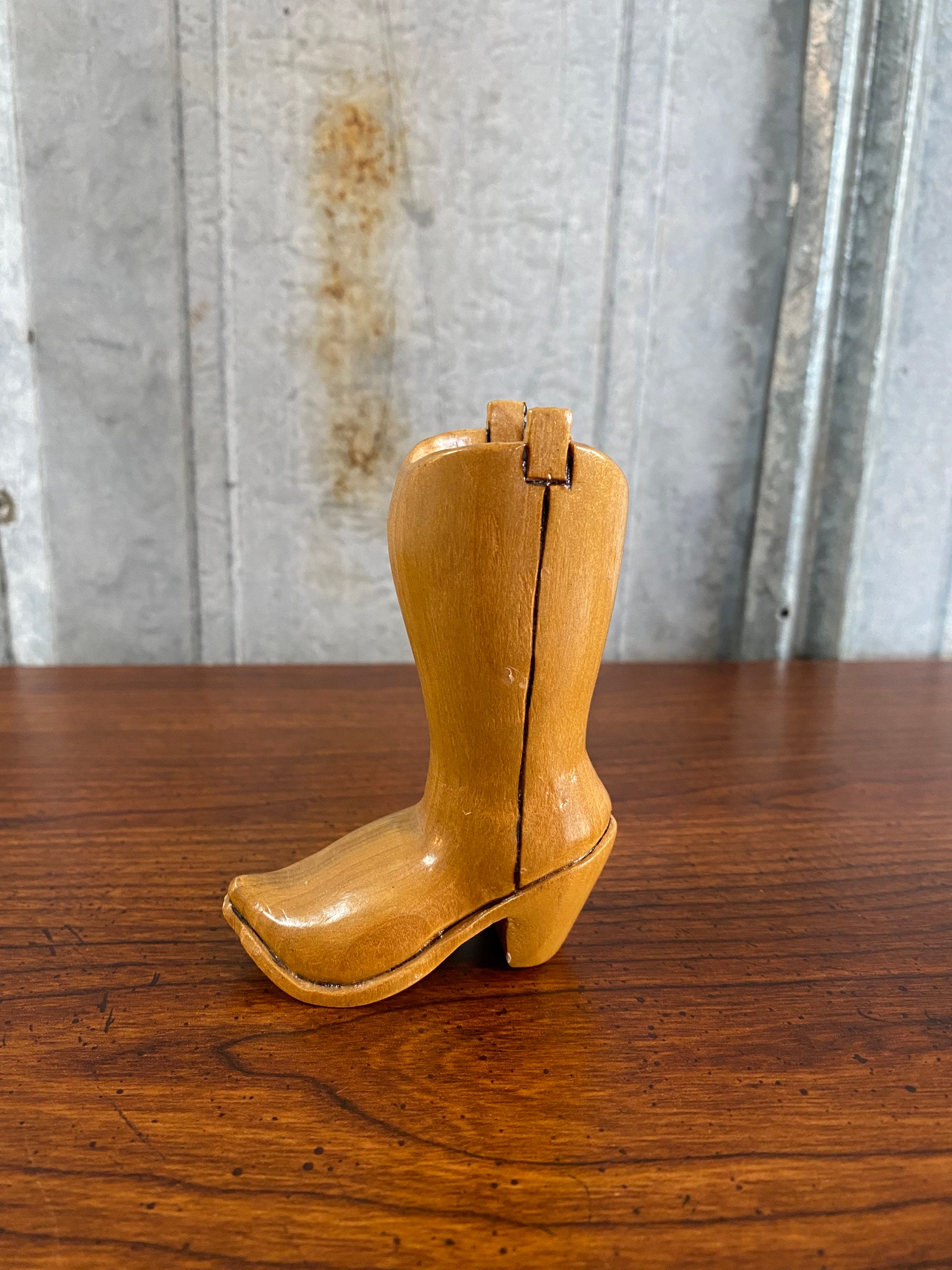 Vintage Cowboy Boot Toothpick Holder - Etsy