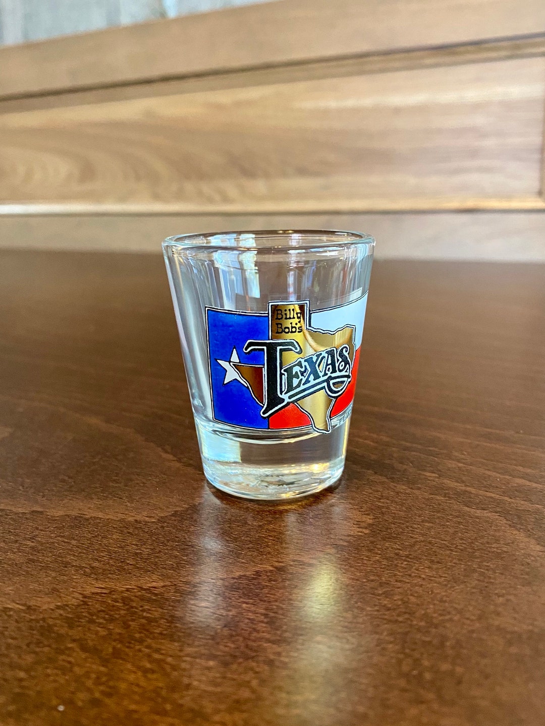 Vintage Billy Bob’s Texas Shot Glass - Etsy