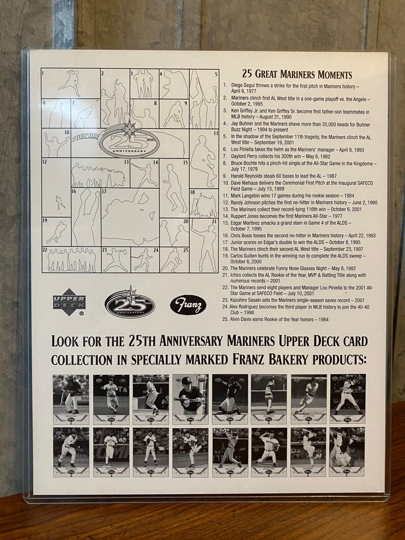 Vintage Mariner’s 25th Anniversary Memorable Moments Collage - Etsy