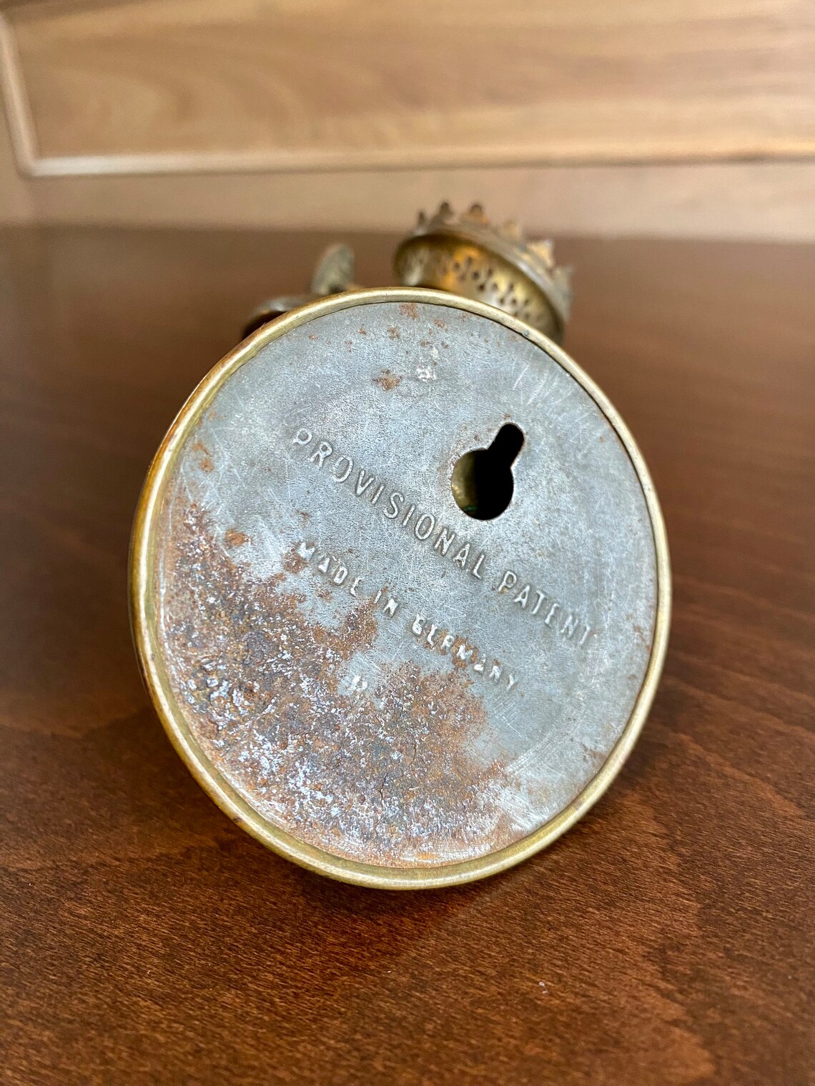 Antique German Brass Lamp - Etsy