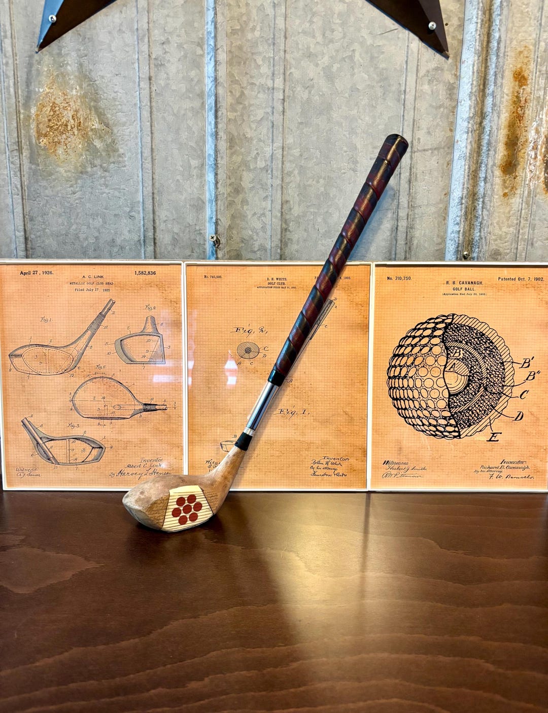 Vintage Andy Douglas Miniature Wooden Driver - Etsy