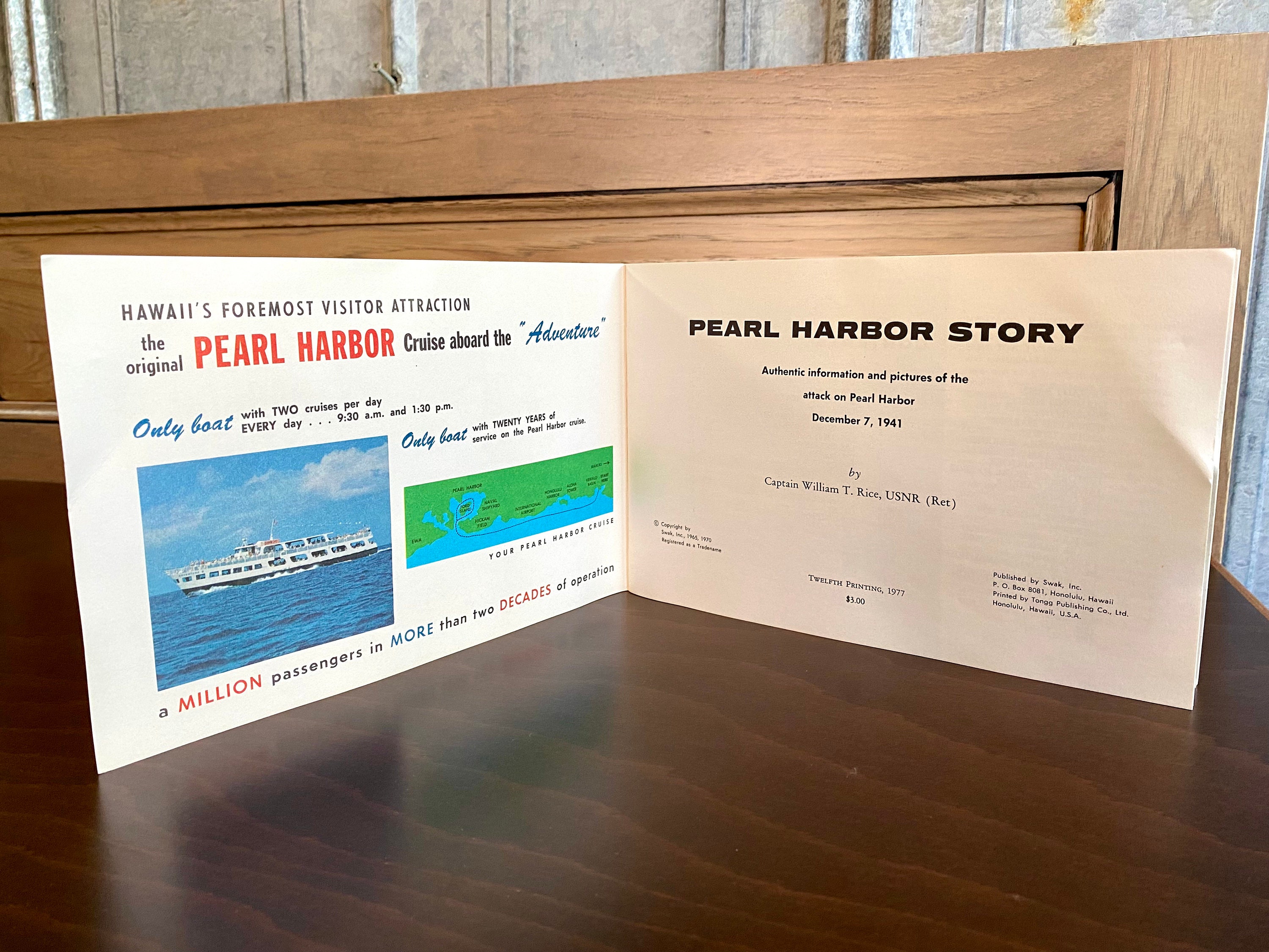 Vintage Pearl Harbor Story Booklet - Etsy