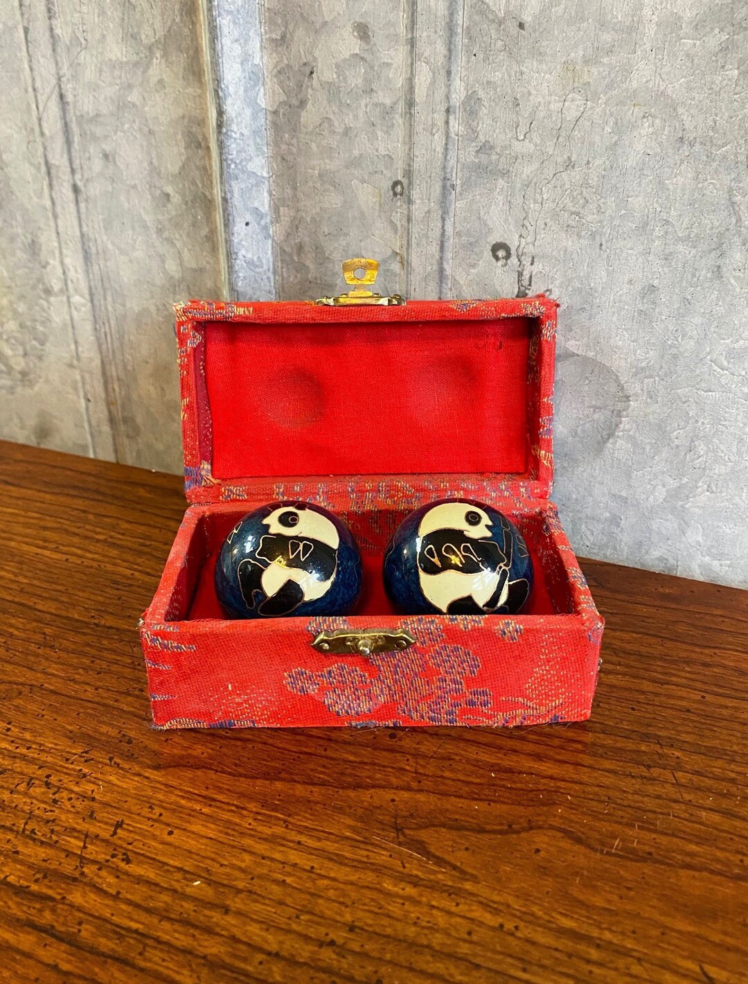 Vintage Chinese Meditation Chime Spheres - Etsy