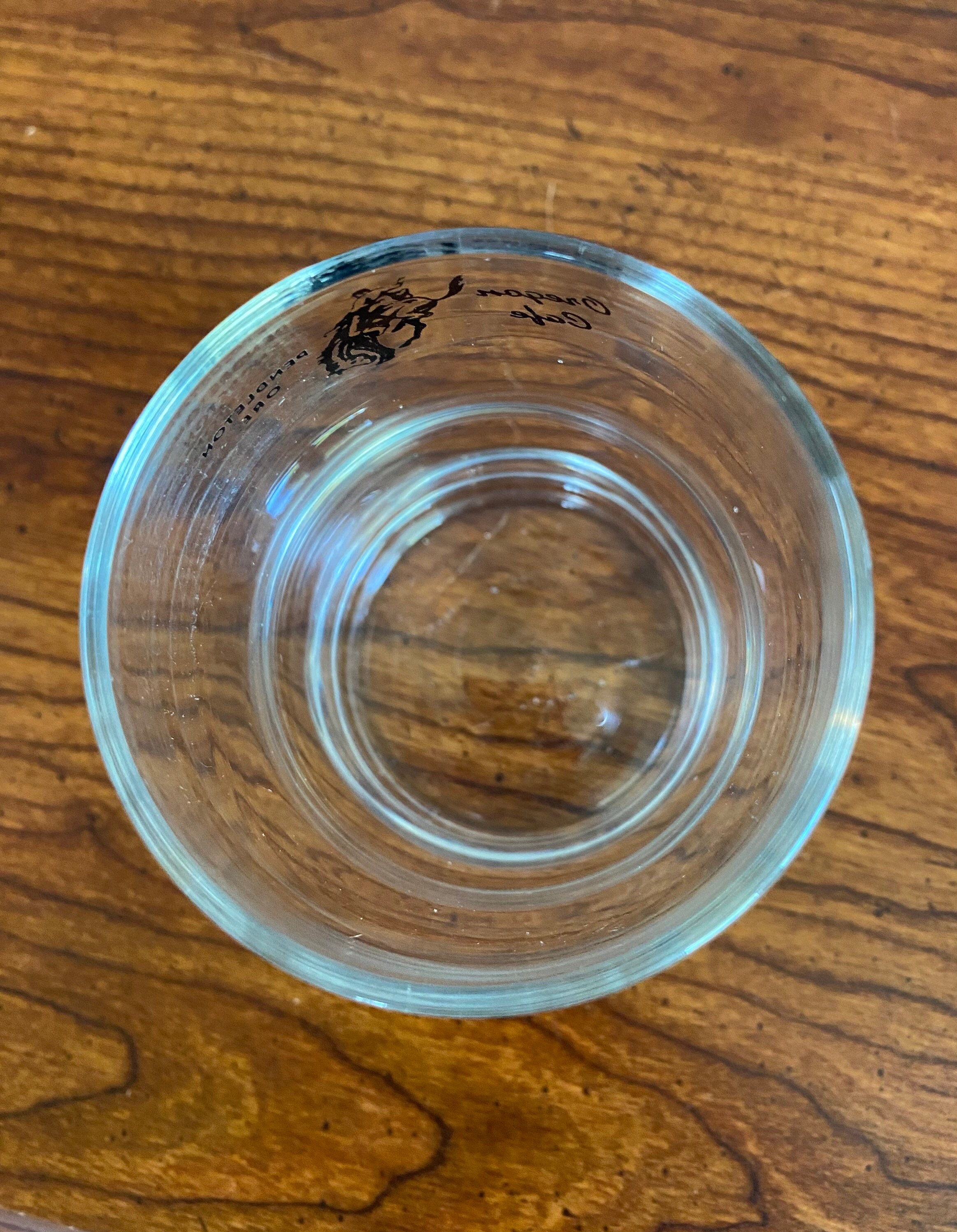 Vintage Pendleton Round up Cafe Glass - Etsy