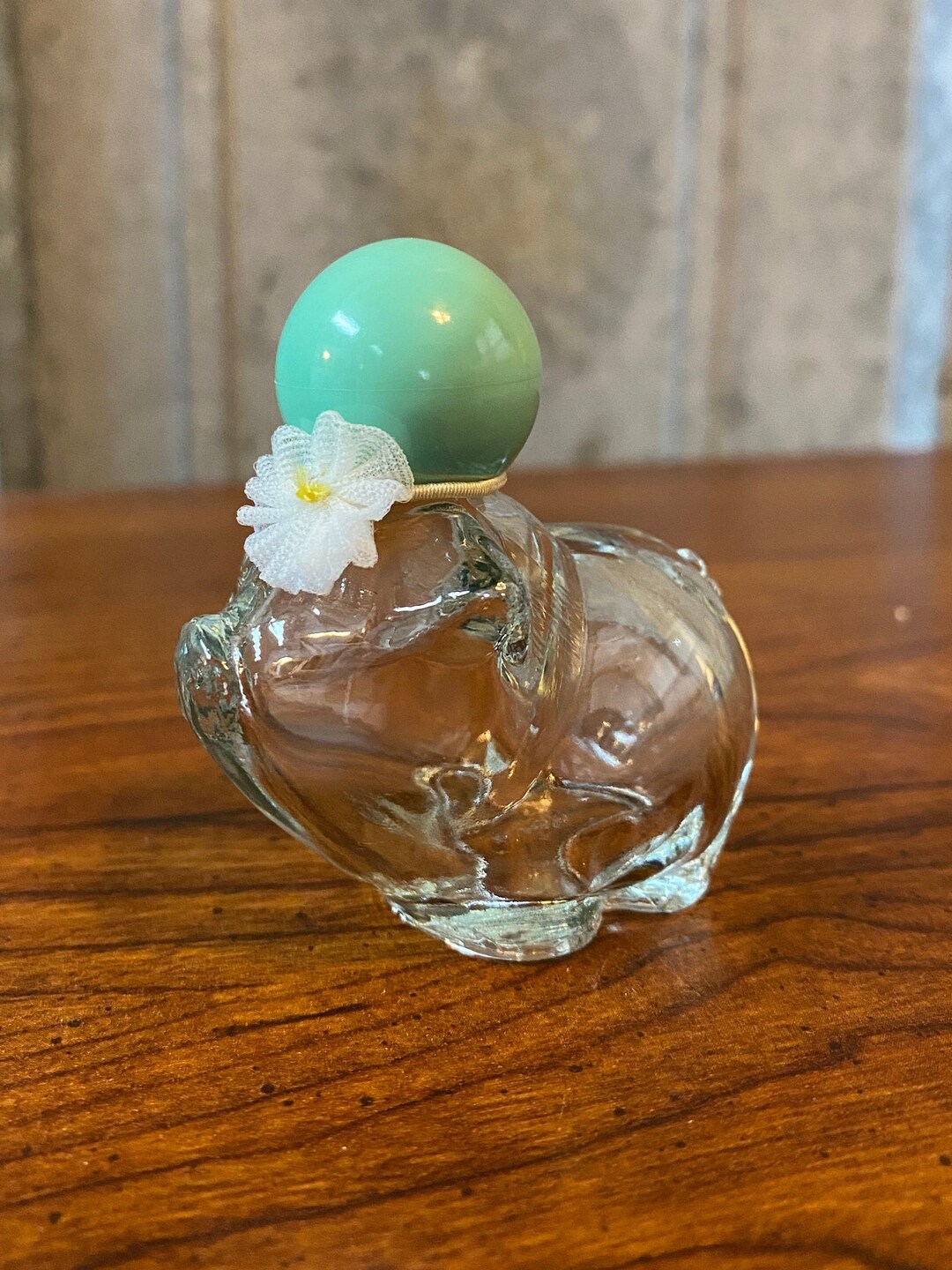 Vintage Avon Glass Pig Perfume Vessel - Etsy