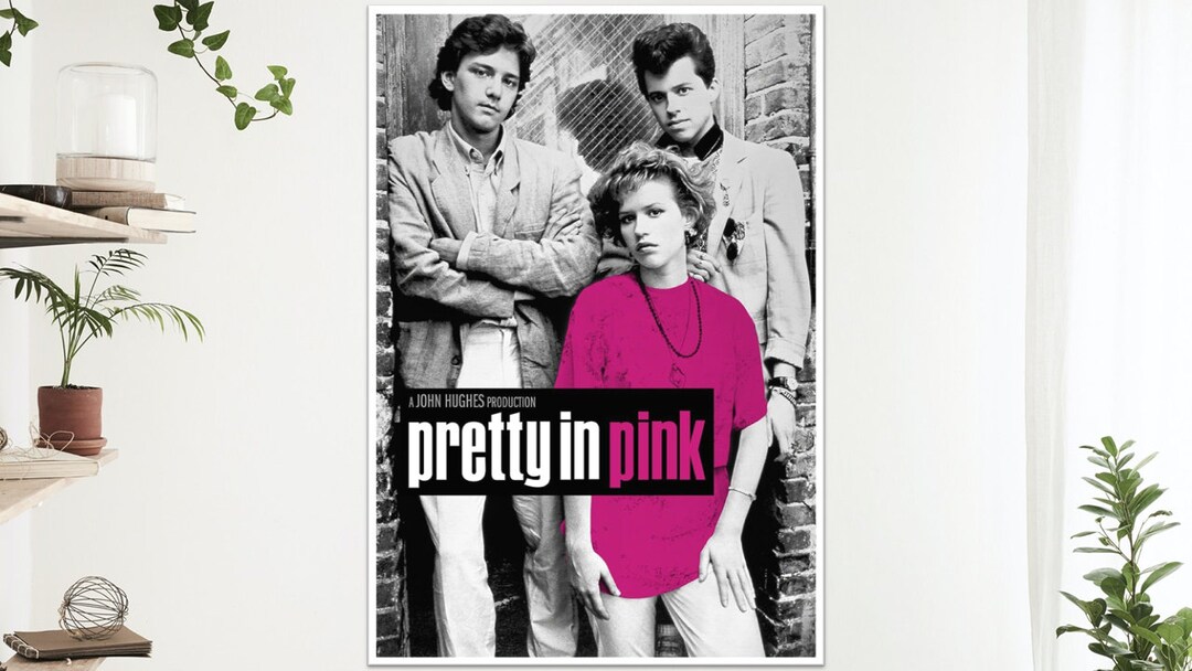 Pretty in Pink Movie Art Film Poster Print Wall Art Gift A4 A3 - Etsy UK