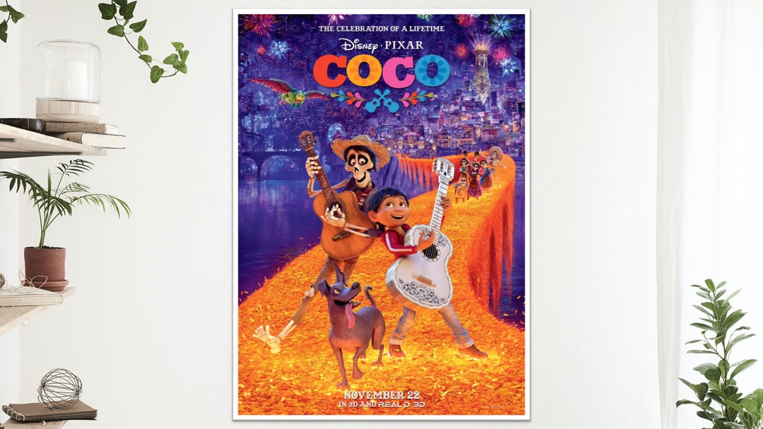 Coco Classic Movie Film Poster Print Wall Art Gift A4 A3 - Etsy