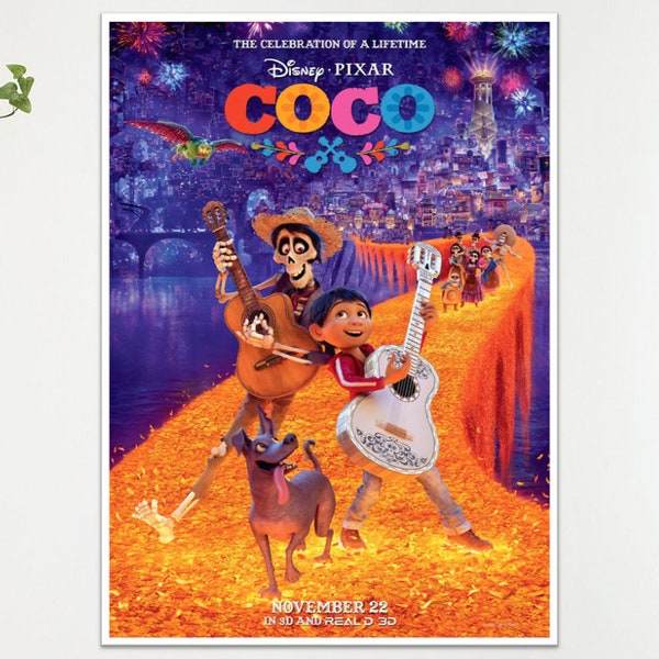 Coco Wall Art - Etsy UK