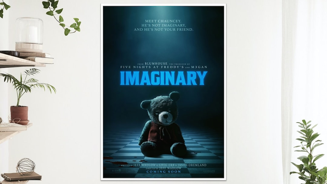Imaginary Movie Artwork Film Poster Print Wall Art Gift A4 A3 - Etsy