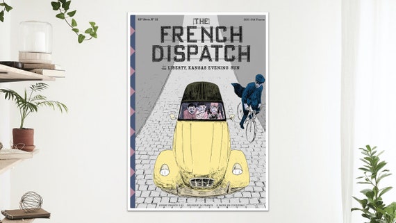 The French Dispatch Magazine Covers No12 Wes Anderson Movie - Etsy