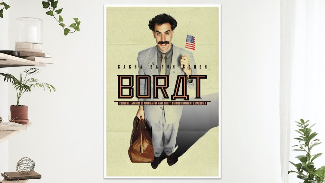 Borat Movie Art Film Poster Print Wall Art Gift A4 A3 - Etsy