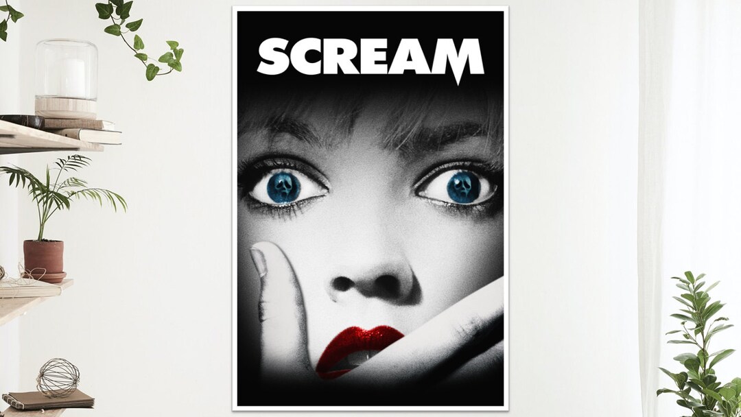 Scream 1996 Movie Film Poster Print Wall Art Gift A4 A3 - Etsy UK