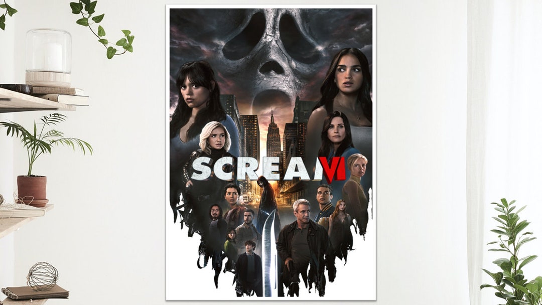 Scream Six 6 New York Movie Film Poster Print Wall Art Gift A4 A3 - Etsy