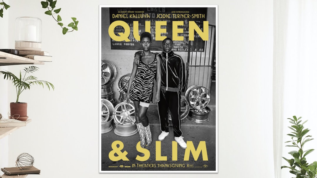 Queen and Slim Movie Film Poster Print Wall Art Gift A4 A3 - Etsy UK
