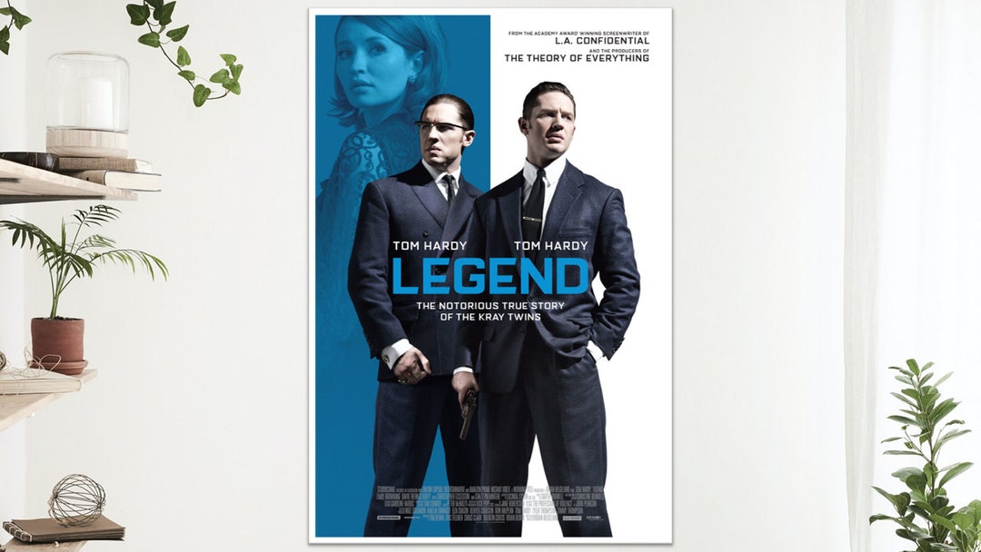 Legend Tom Hardy Movie Art Film Poster Print Wall Art Gift A4 A3 - Etsy UK
