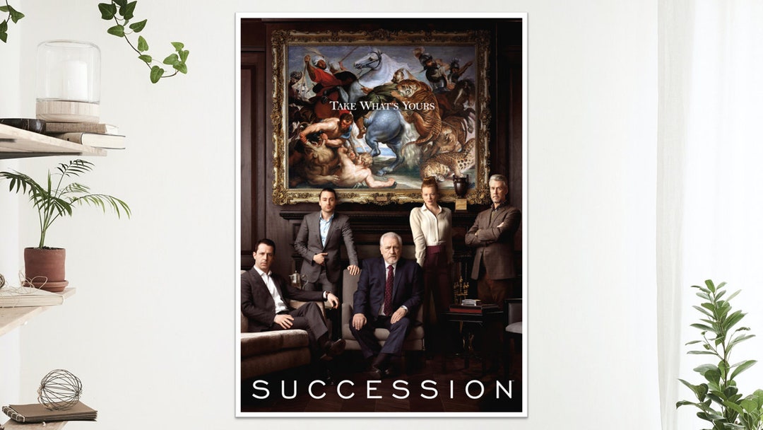 Succesion TV Movie Art Film Poster Print Wall Art Gift A4 A3 - Etsy UK