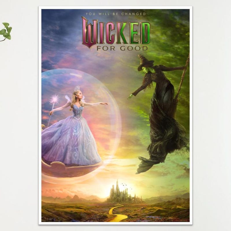 Wicked Poster - Etsy UK