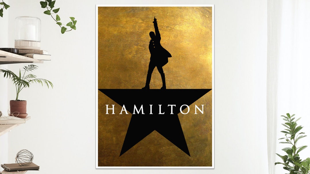 Hamilton Musical Movie Film Poster Print Wall Art Gift A4 A3 - Etsy UK