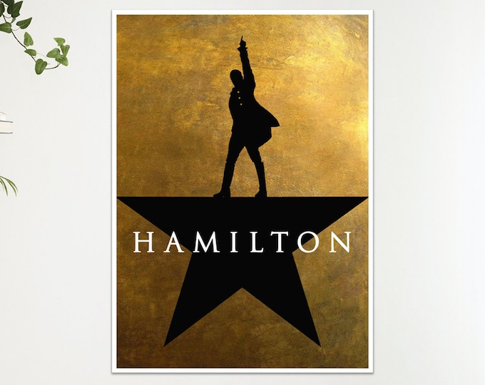 HAMILTON an American Musical Movie Cast Signed Poster Print Photo ...