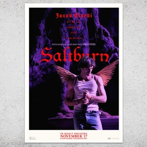 Saltburn Ver4 Jacob Elordi Movie Film Poster Print Wall Art Gift A4 A3 ...