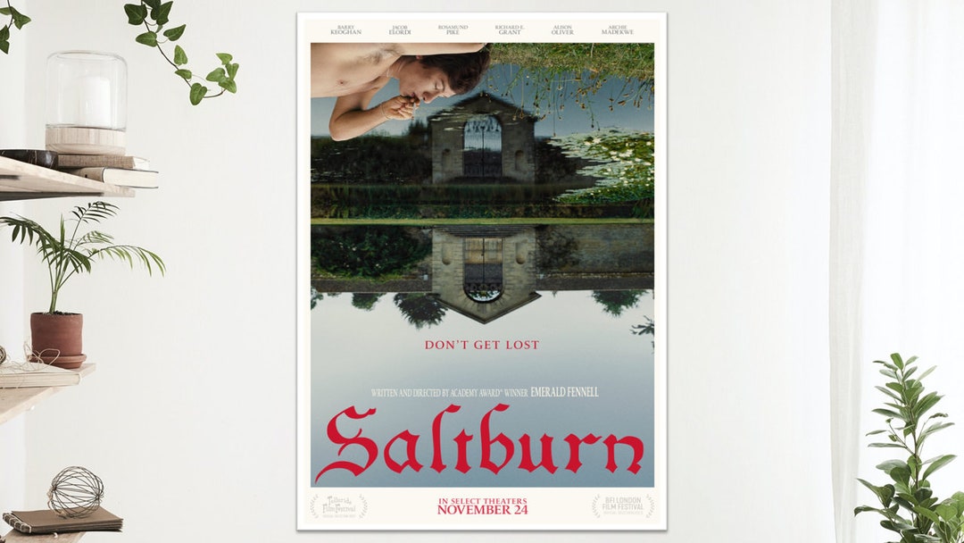 Saltburn Ver2 Movie Film Poster Print Wall Art Gift A4 A3 - Etsy UK