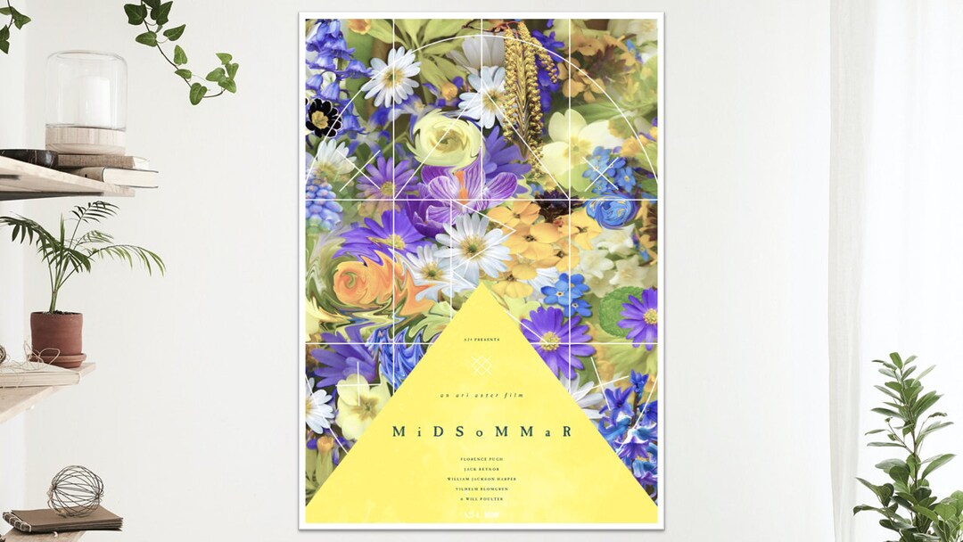 Midsommar Flowers Movie Art Film Poster Print Wall Art Gift A4 A3 - Etsy UK