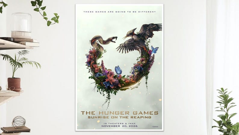The Hunger Games: Sunrise on the Reaping Movie Poster Print - Etsy