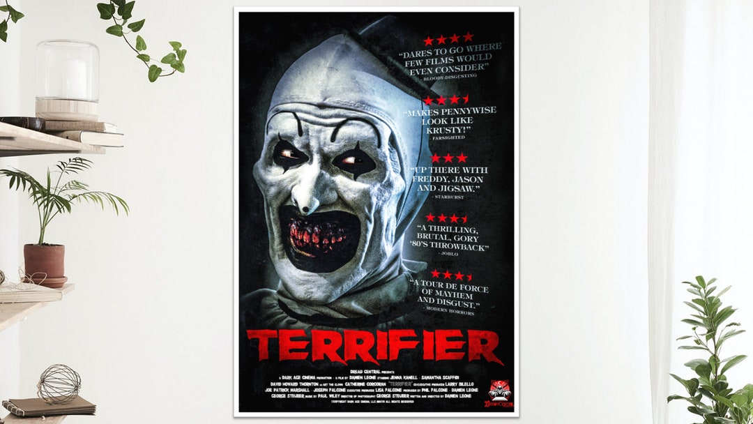 Terrifier Movie Film Poster Print Wall Art Gift A4 A3 - Etsy