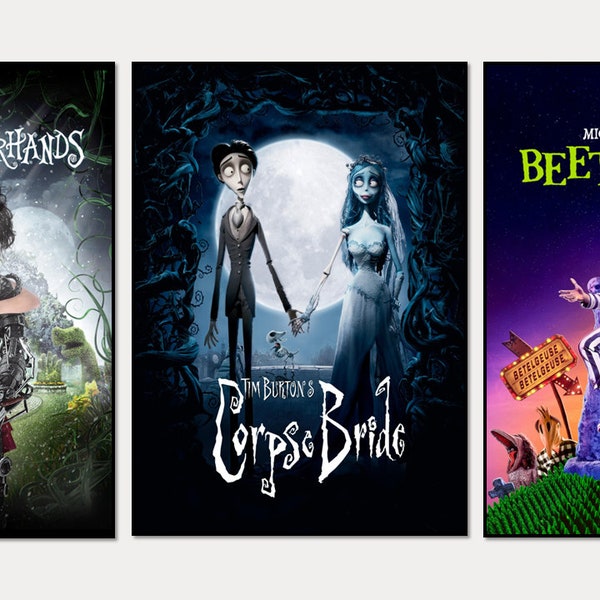 Tim Burton - Etsy UK