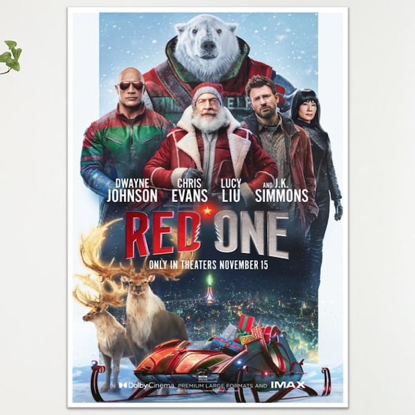 Red One Movie Music - Etsy UK