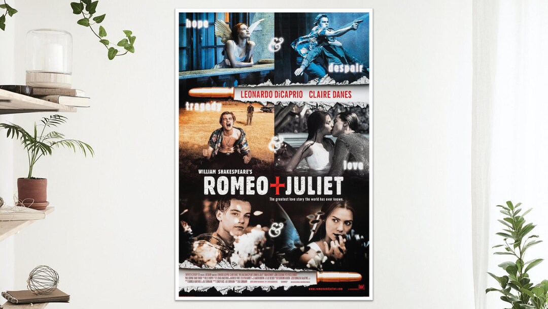 Romeo and Juliet Movie Art Film Poster Print Wall Art Gift A4 A3 - Etsy