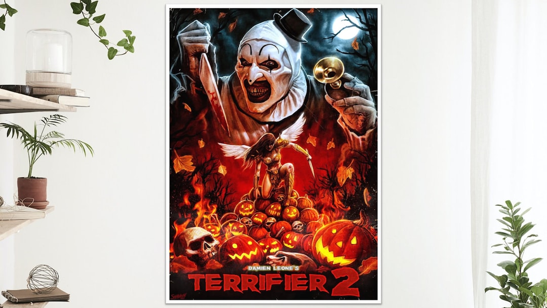 Terrifier 2 Movie Art Film Poster Print Wall Art Gift A4 A3 - Etsy UK