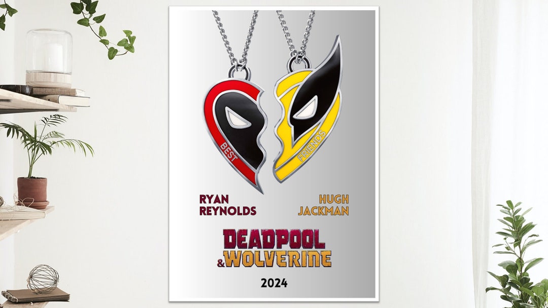 Deadpool and Wolverine Movie Film Poster Print Wall Art Gift A4 A3 - Etsy