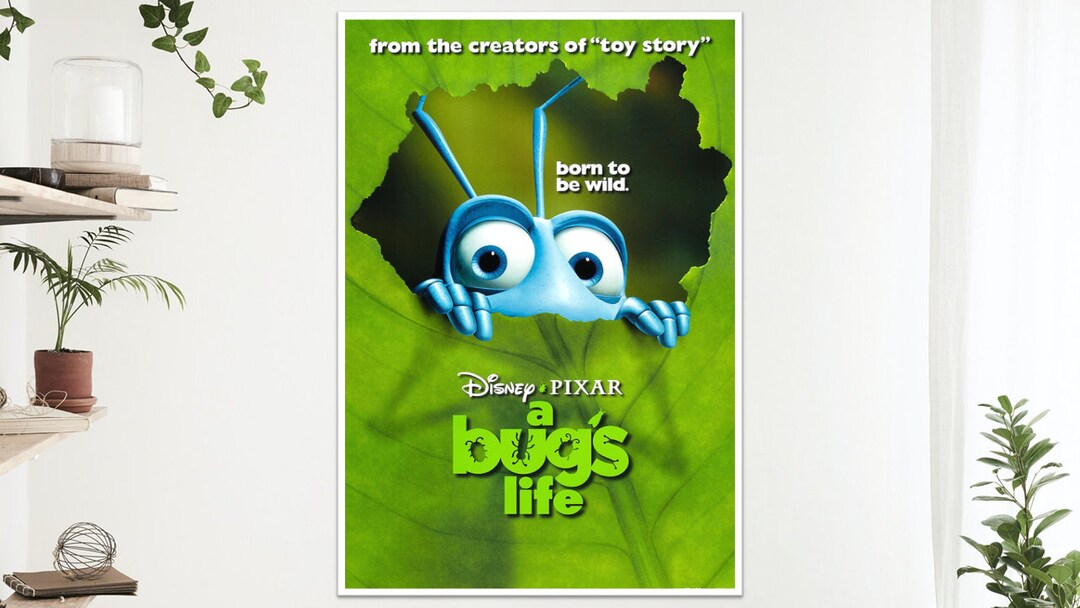 A Bugs Life Classic Movie Film Poster Print Wall Art Gift A4 A3 - Etsy