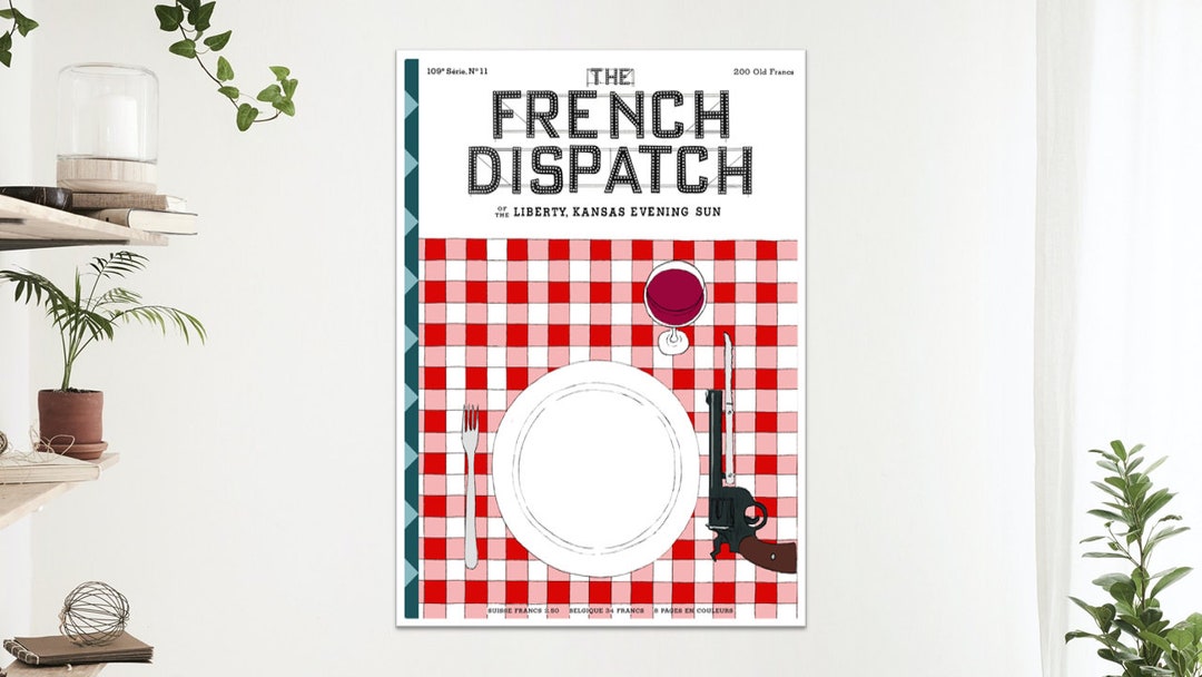 The French Dispatch Magazine Covers No11 Wes Anderson Movie Film Poster ...