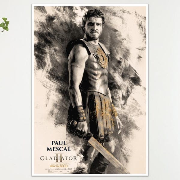 Gladiator Merchandise - Etsy UK