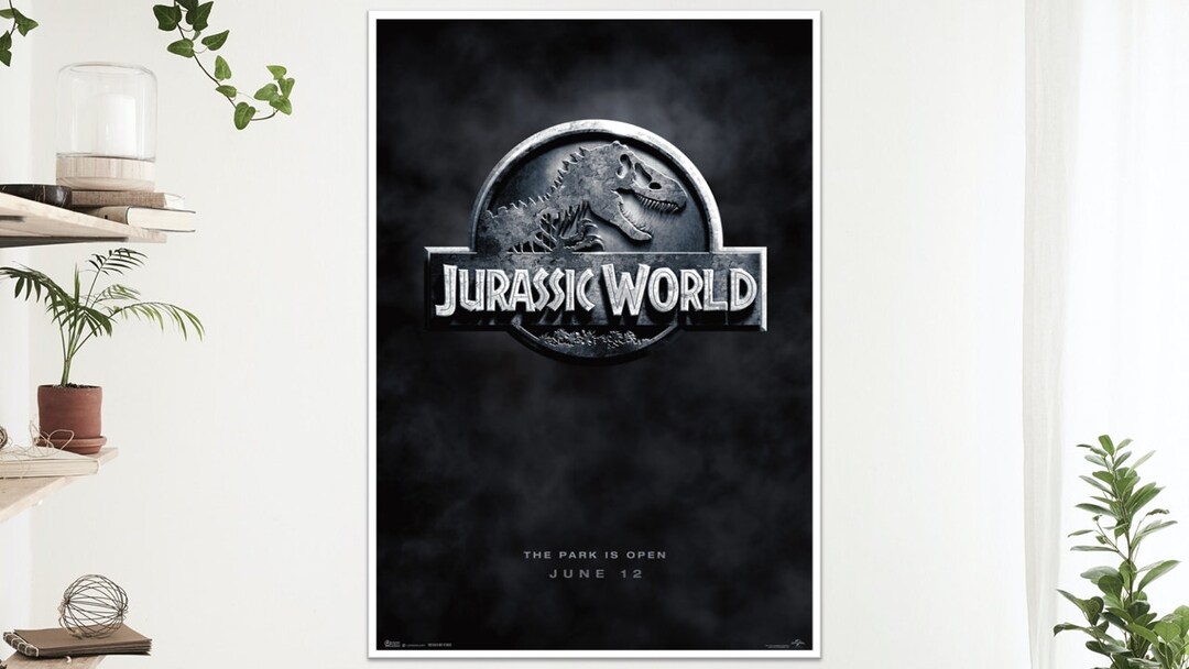 Jurassic World Movie Art Film Poster Print Wall Art Gift A4 A3 - Etsy UK