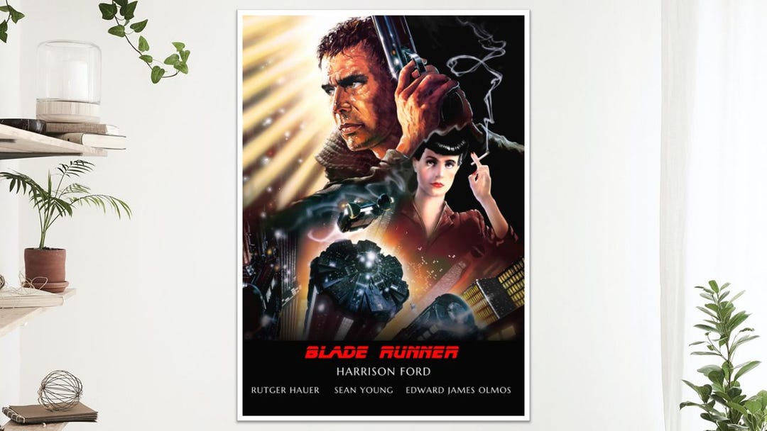 Blade Runner (1982) Movie Art Film Poster Print Wall Art Gift A4 A3 ...