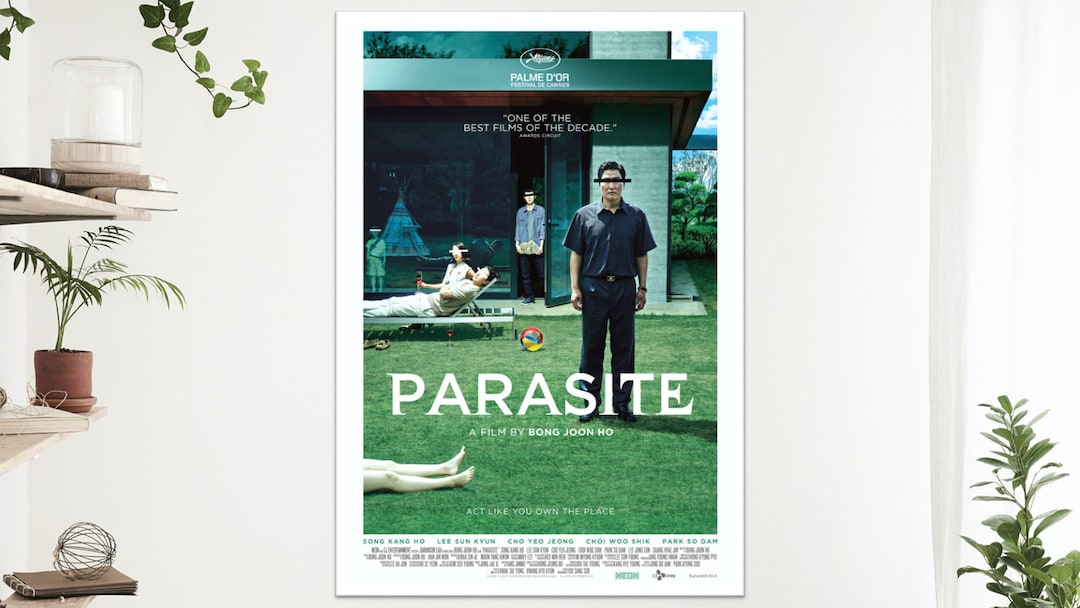 Parasite Original Movie Film Poster Print Wall Art Gift A4 A3 - Etsy