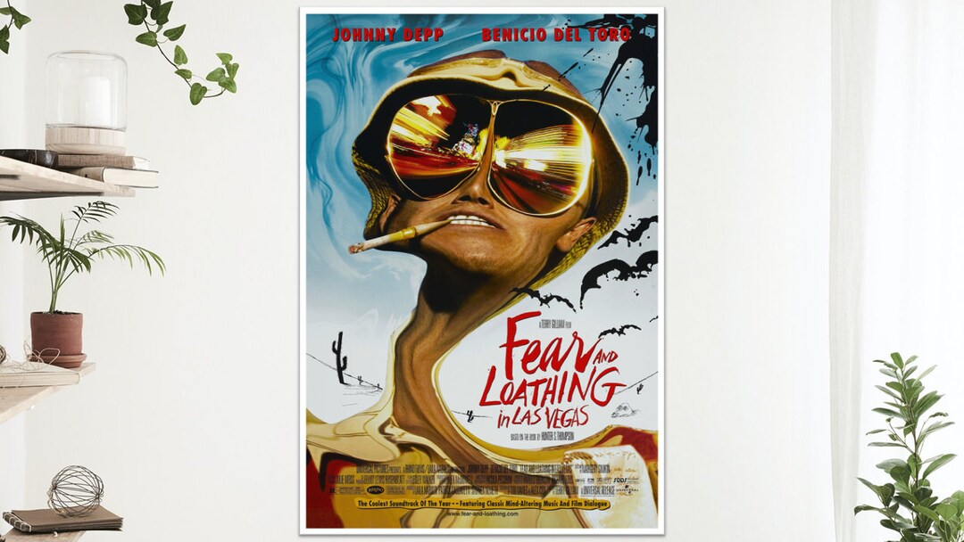 Fear and Loathing in Las Vegas Movie Art Film Poster Print Wall Art ...