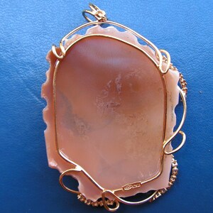 Mermaid Lady Carved Cameo Pendant, Ocean Jewelry, Nautical Necklace ...