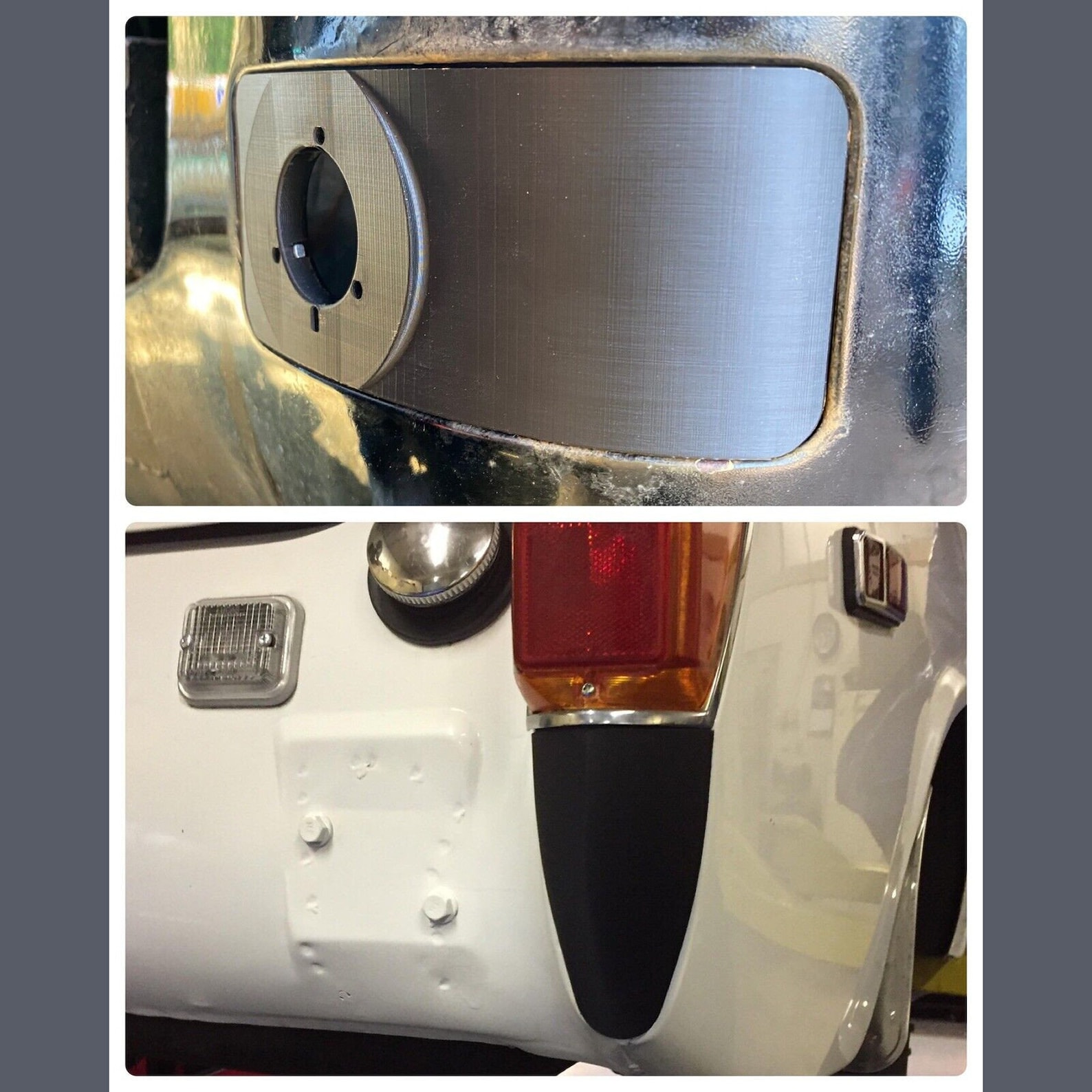 MG Midget Front & Rear Facelift Kit (rubber Bumper Removal) (smoother ...