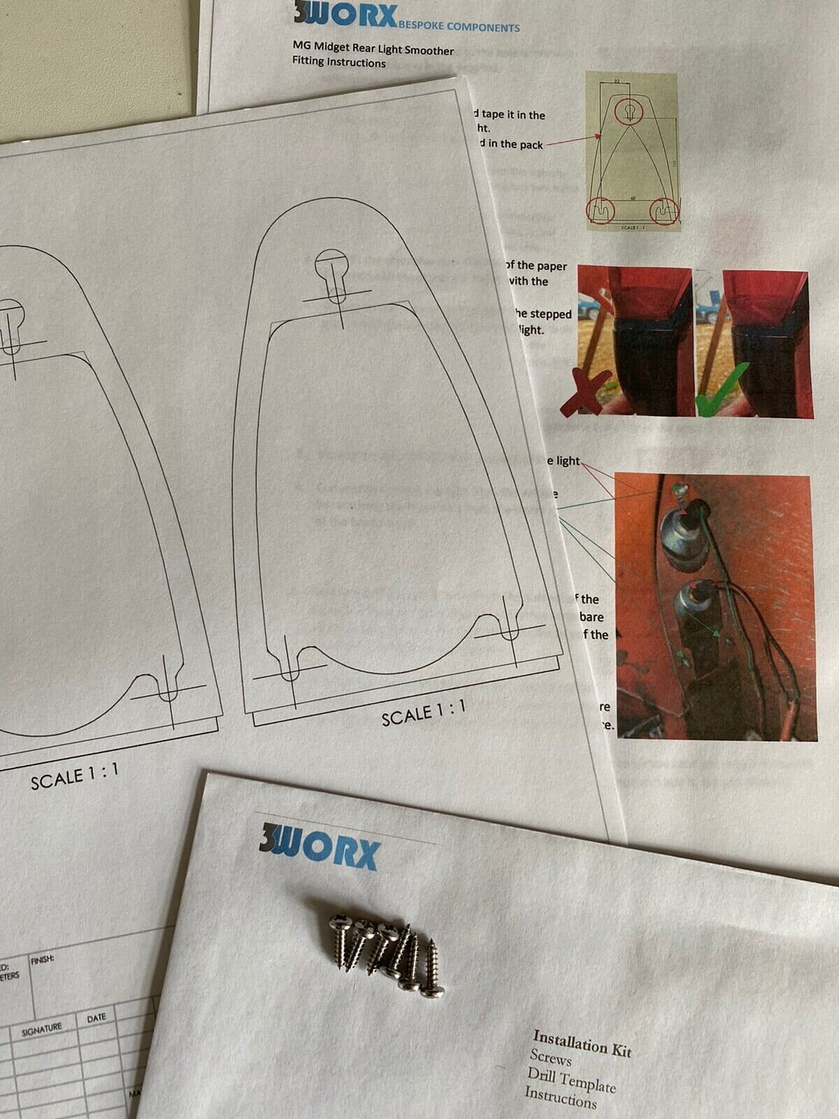 MG Midget Front & Rear Facelift Kit (rubber Bumper Removal) (smoother ...