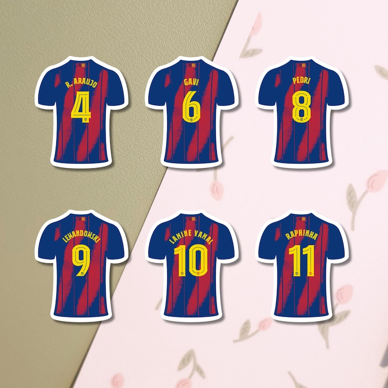 Fc Barcelona Stickers - Etsy