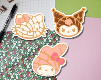 Concha Holographic Vinyl Sticker Vanilla Concha Sticker, Pan Dulce ...