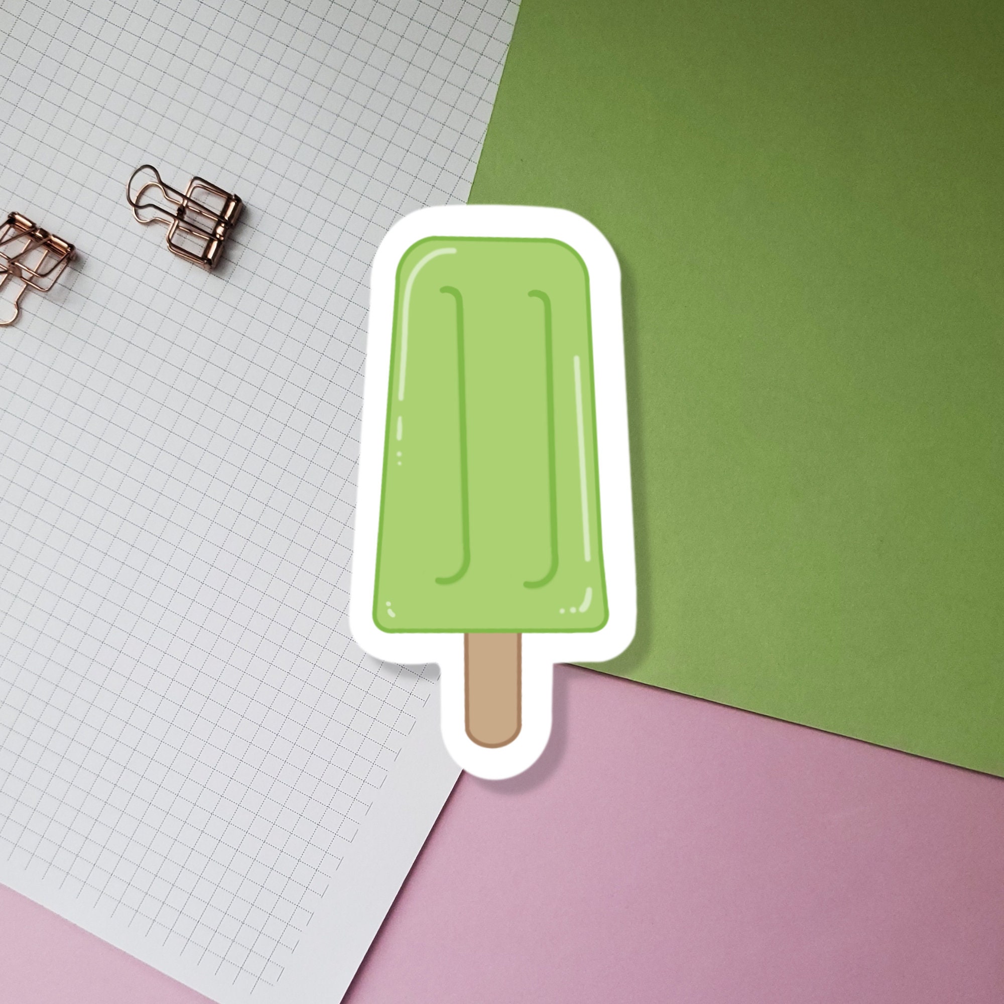 Paletas Vinyl Sticker Paletas Heladas Popsicles Limon - Etsy