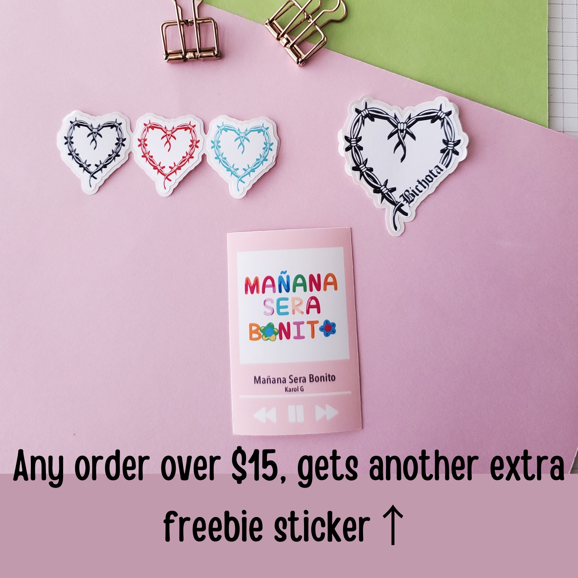 Karol G Sticker Sheets Karol G Stickers Bichota Planner - Etsy Canada