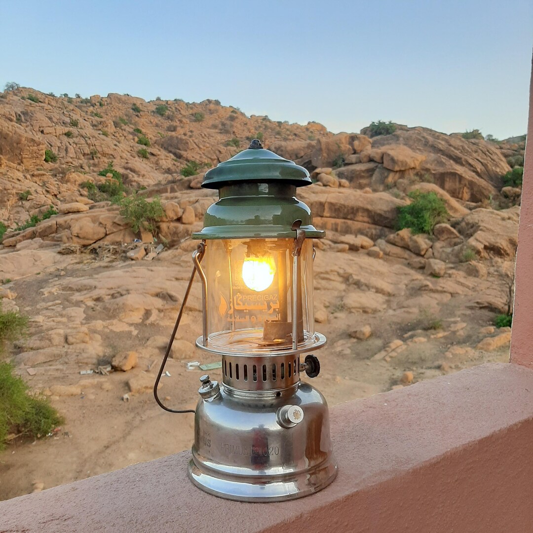 Rare Lampe Ancienne Originale Lanterne Primus 1020 à Parafine / Kérosène Fabriquée En Suède ...