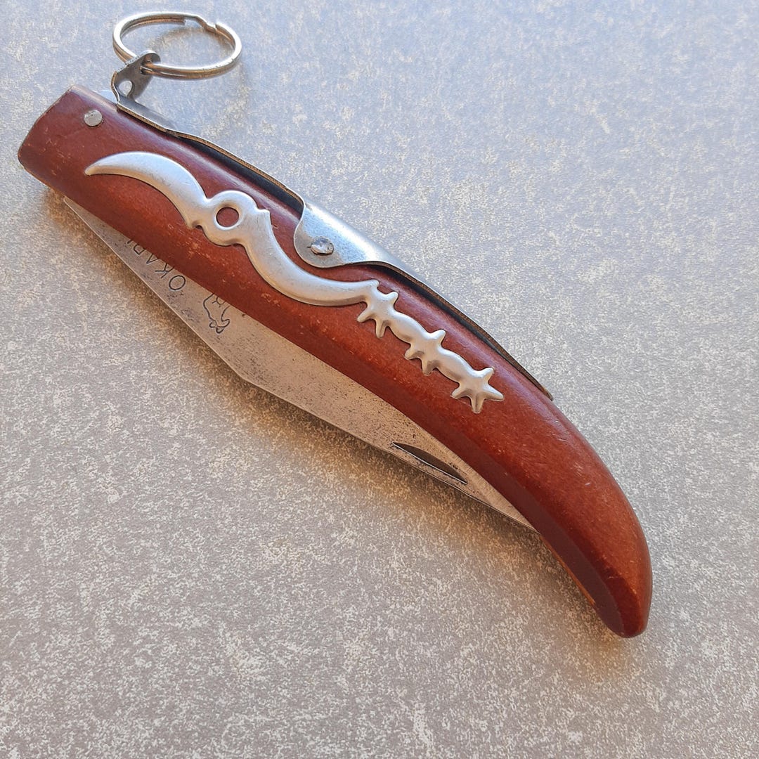 Okapi South Africa Locking Blade Couteau Pliant Moon & Stars 24 Cm ...